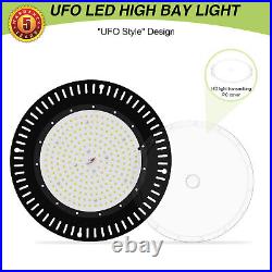KUKUPPO UFO LED High Bay Light 240W Garage Warehouse Commercial Lighting Fixture | Industrial ...